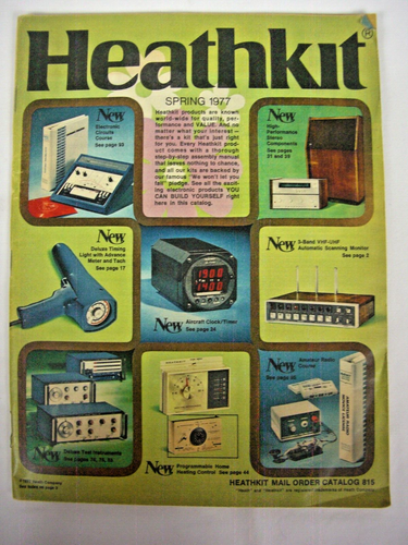 Vintage Heathkit Catalog Spring 1977 | eBay