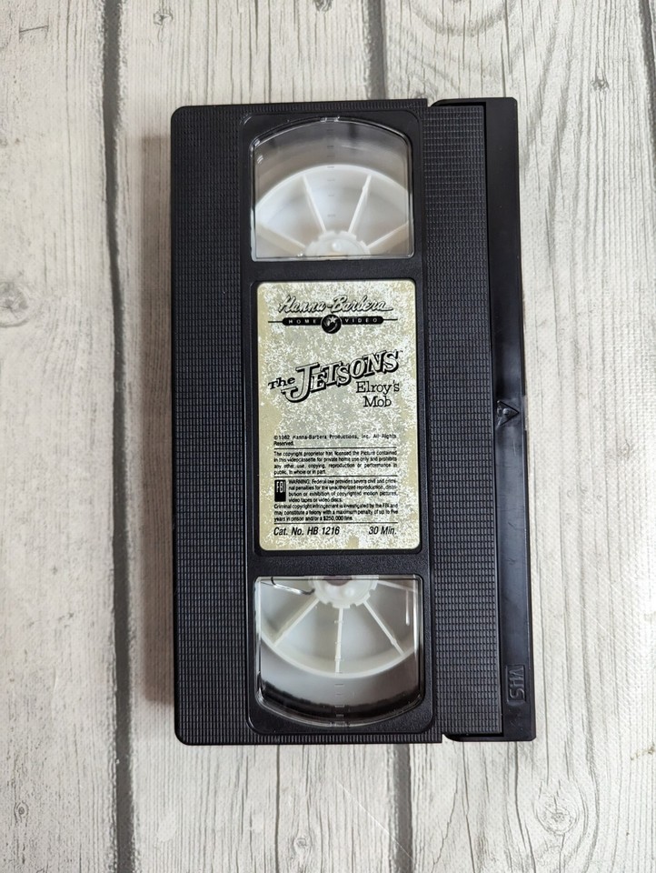 The Jetsons: Elroy's Mob (1990 Hanna-Barbera Super Stars VHS Tape ...