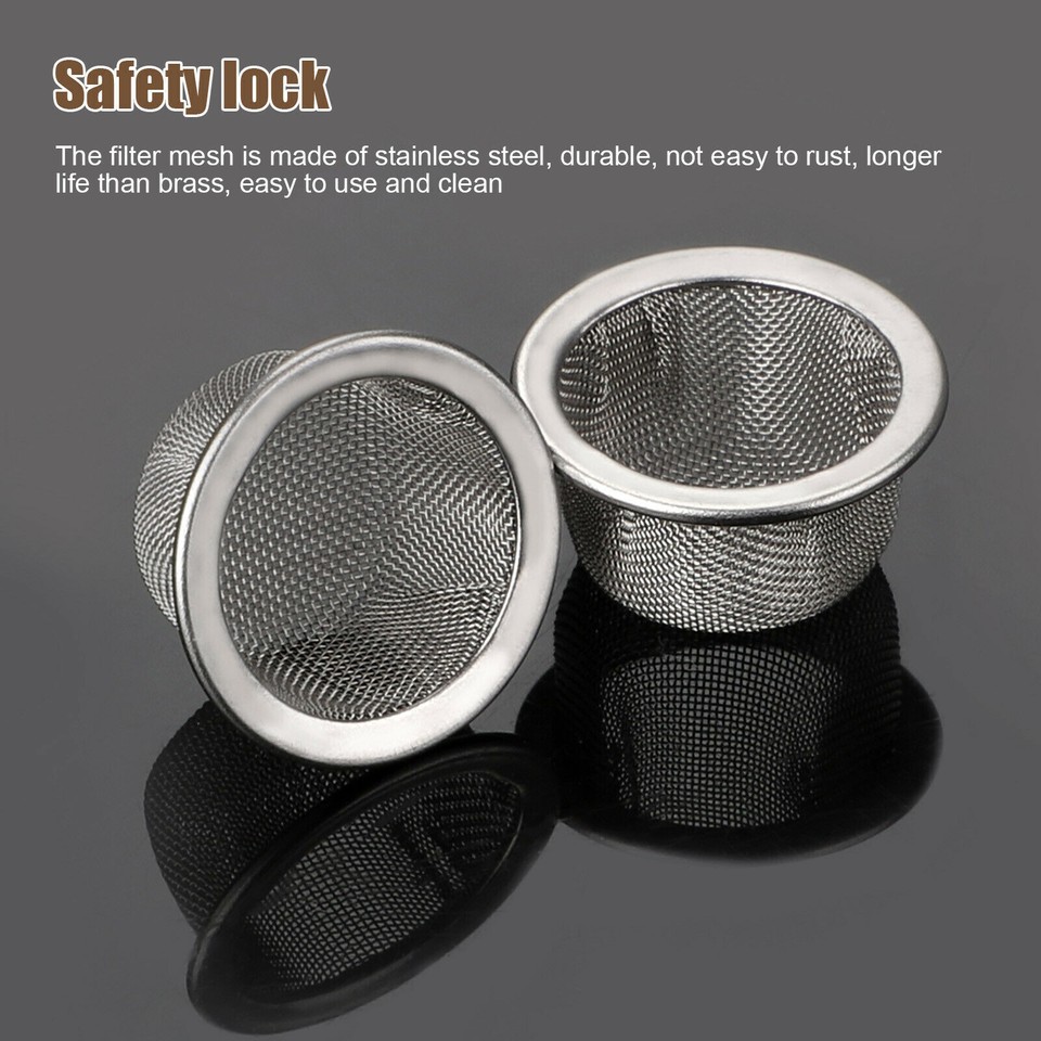 Tobacco Smoking Pipe Metal Filter Screen Stainless Steel Mesh Concave ...