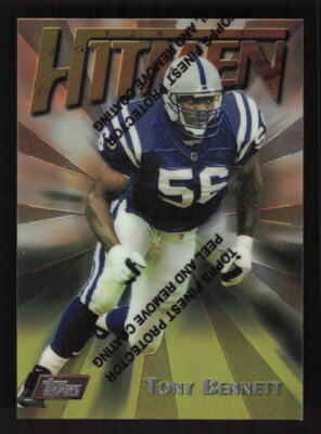 1997 Topps Finest #41 Tony Bennett Indianapolis Colts | eBay