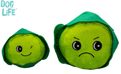 DOG LIFE FROSTY FRIENDS HAPPY GRUMPY SPROUT SOFT PLUSH DOG PUPPY TOY 2 ...