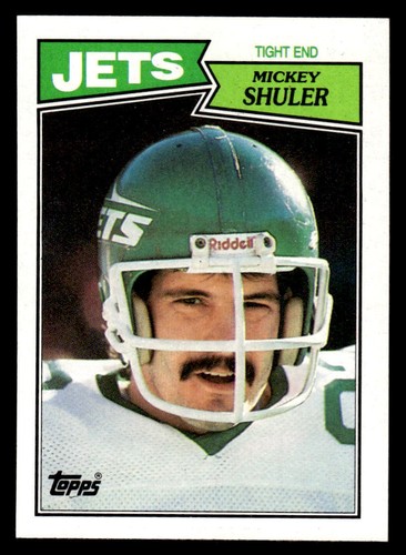 Mickey Shuler New York Jets 1987 Topps #133 | eBay