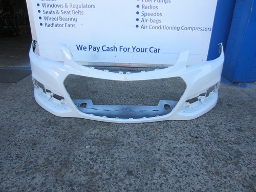 FRONT BUMPER BAR FOR HOLDEN COMMODORE VF SS SV6 SERIES 1 WHITE COLOUR ...