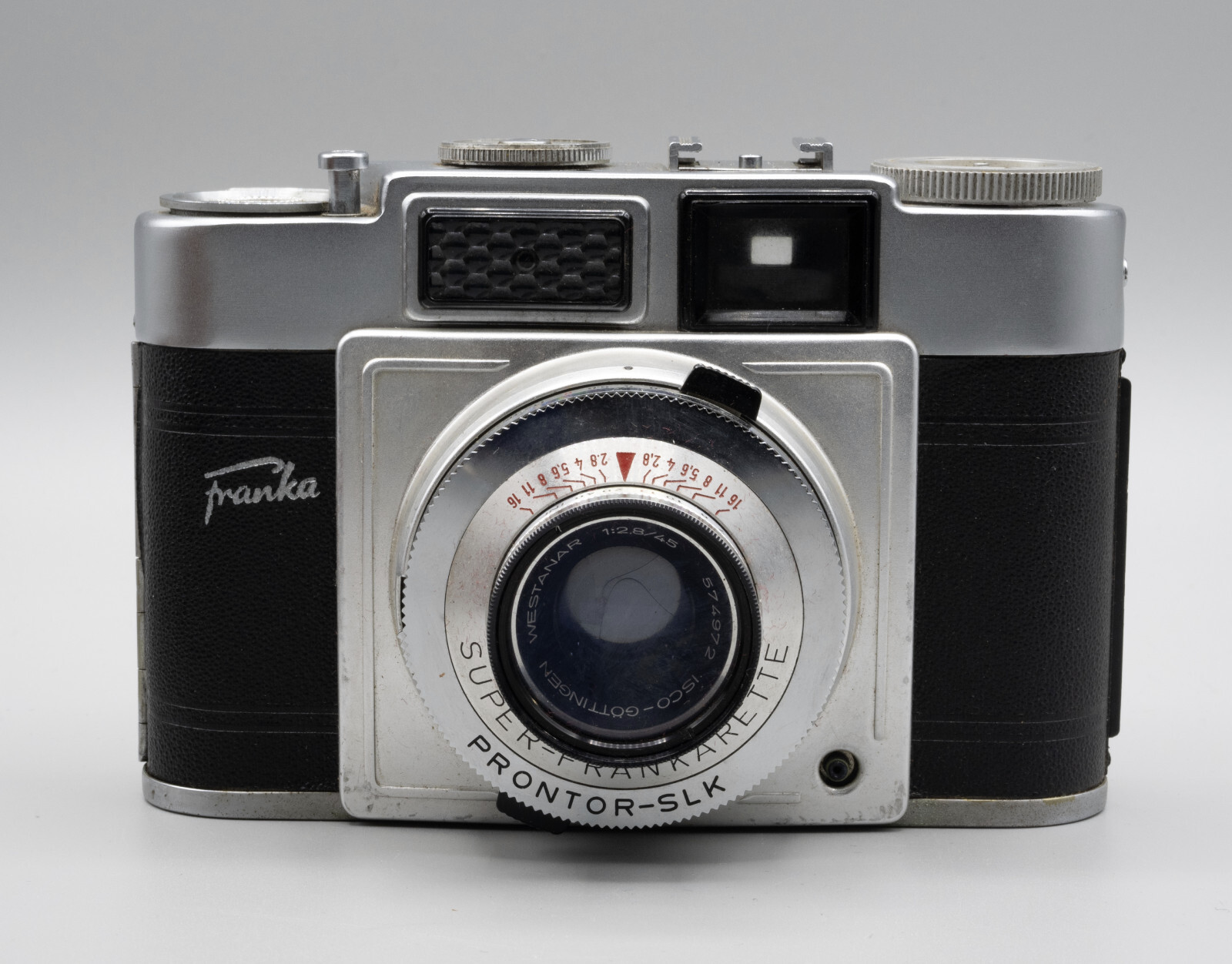 Franka Super Frankarette 35mm Film Camera with 2.8 45mm Lens & Case | eBay