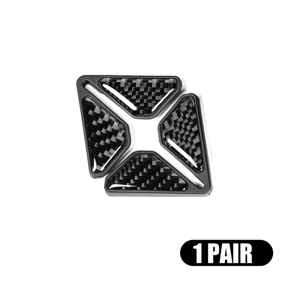 2Pcs Black Car Door Corner Cover Sticker Anti-Scratch Protector Car ...