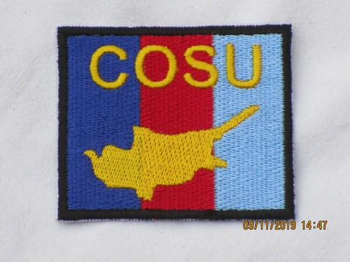Cyprus Operational Support Unit, COSU, TRF, Fabric Patch, 50x58mm | eBay