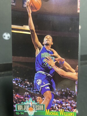 1993 Fleer NBA Jam Sessions Michael Williams #136 | eBay