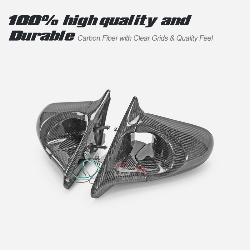 For Mazda RX7 FC3S Carbon Fiber Ganador Aero Mirror Rearview Side ...