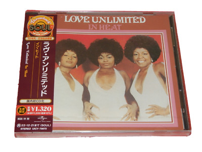 Throwback Soul LOVE UNLIMITED In Heat JAPAN CD 4988031508114| eBay