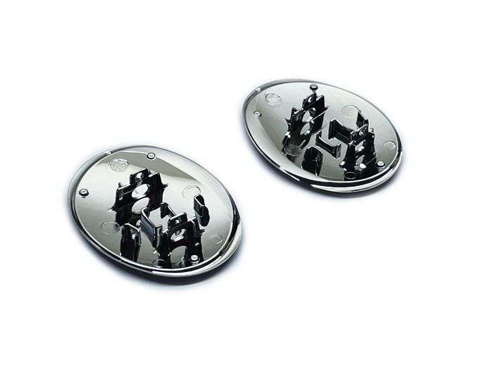 Chrome Head Light Washer Nozzle Cover Cap For Porsche 911 996 C2 C4 ...