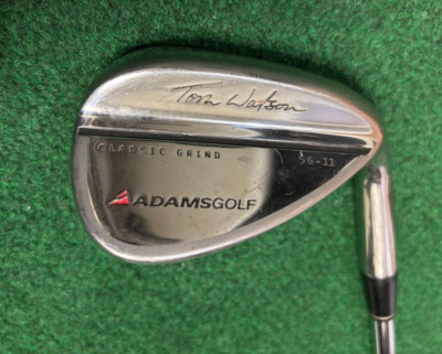 Tom Watson Classic Grind Sand Wedge 56* / 11* Adams, Stiff-Flex Steel ...