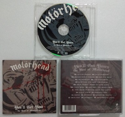 Motorhead - You'll Get Yours (The Best Of Motorhead)- 2010 EU Import CD ...