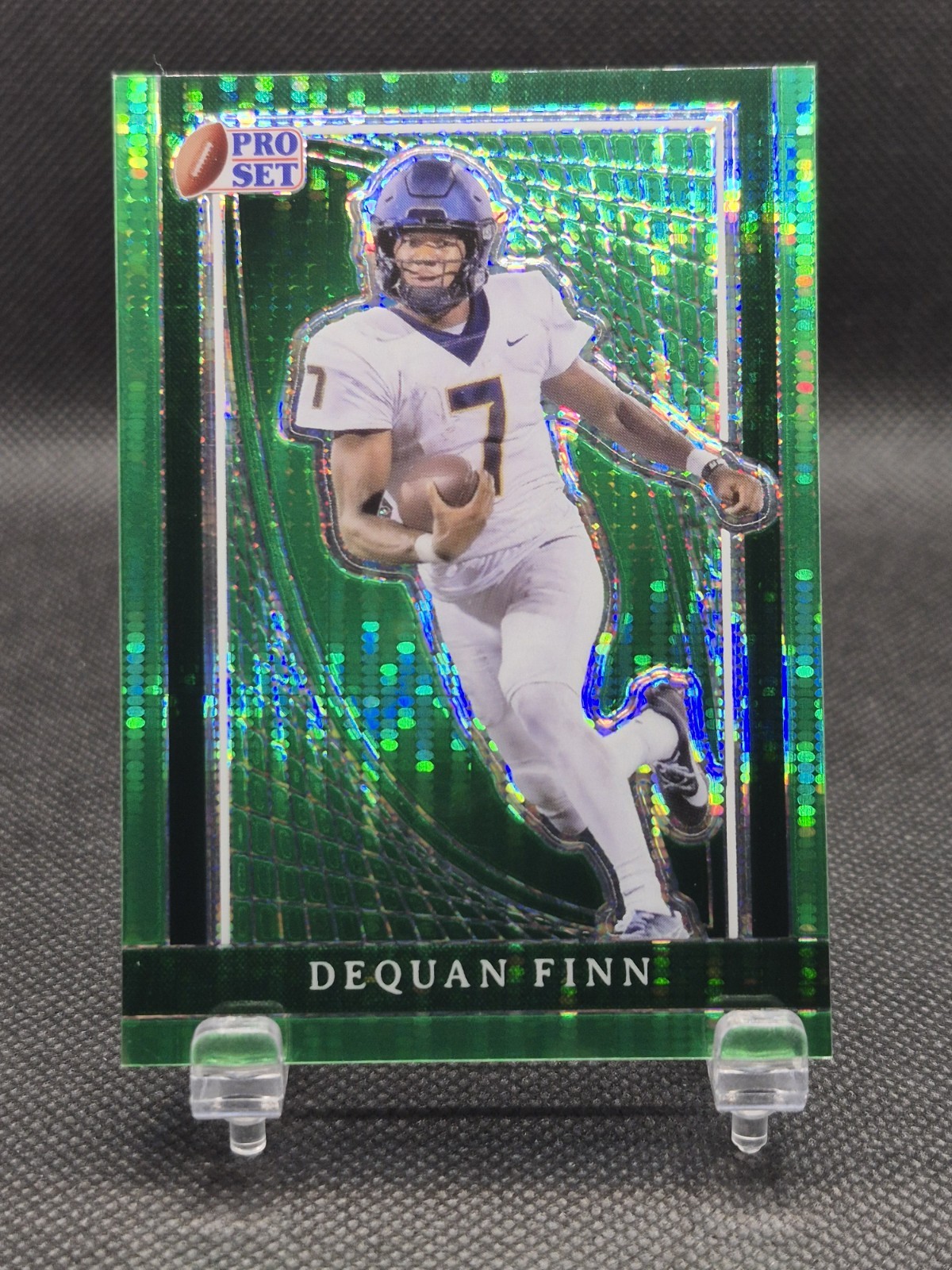 2024 Leaf Pro Set Metal - Dequan Finn #47 Green Pulsar /1 (RC) for sale ...