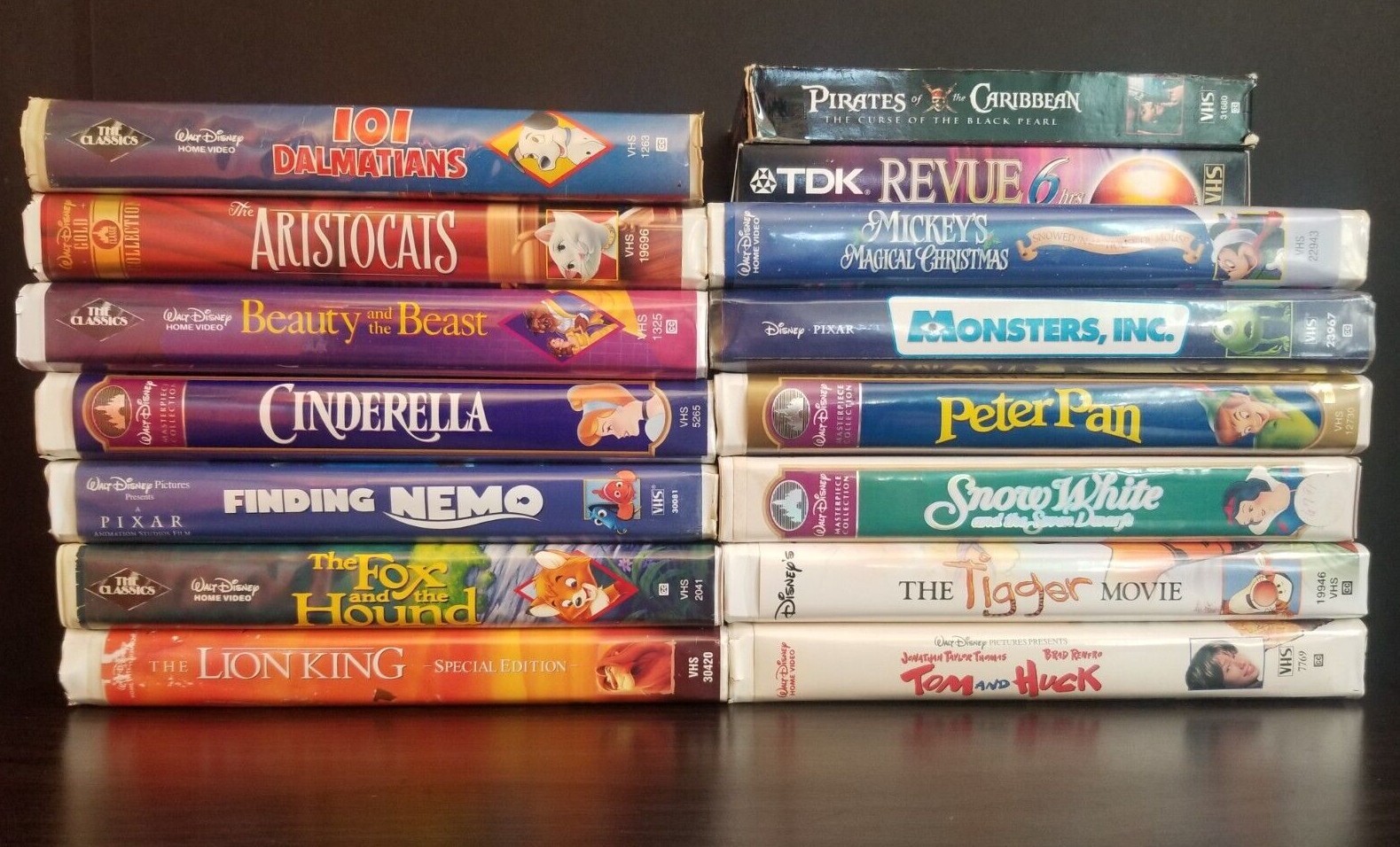Disney + Pixar Classic VHS Lot - RARE - | Grelly USA