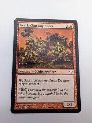 Magic the Gathering KRARK-CLAN ENGINEERS Fifth Dawn MTG | eBay