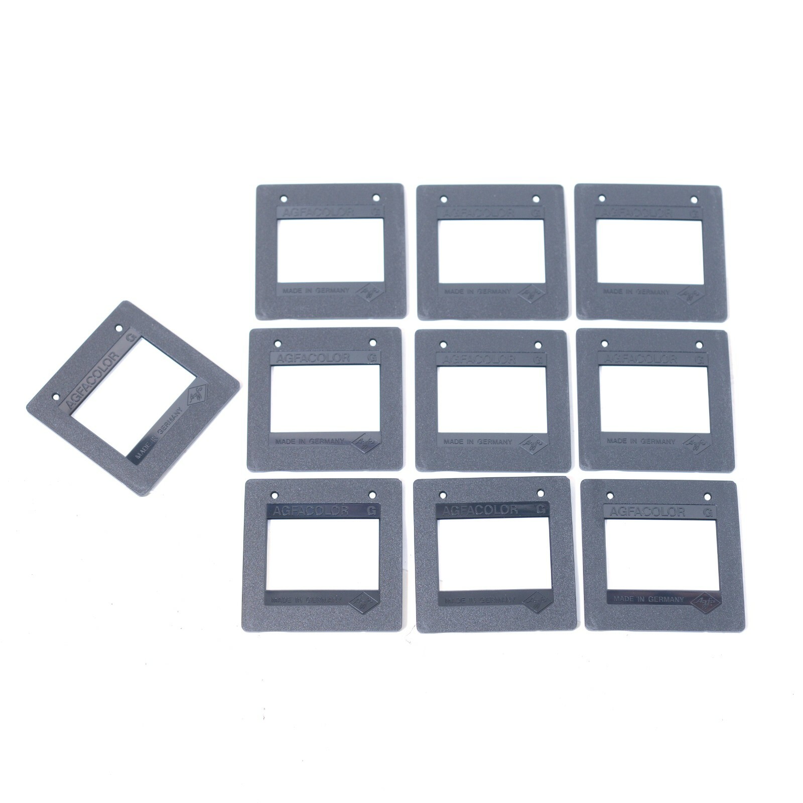 40x Agfacolor Diarahmen 35mm Slide Frame Holder 24x36 Without Glass ...