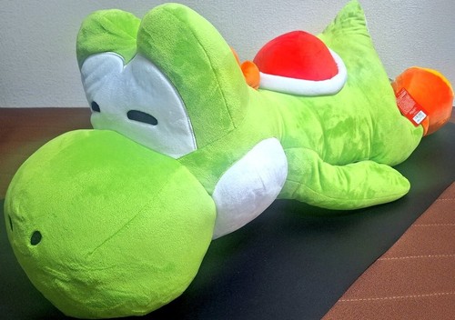 USJ Super Nintendo World Yoshi Plush Cushion 37in Green Universal ...