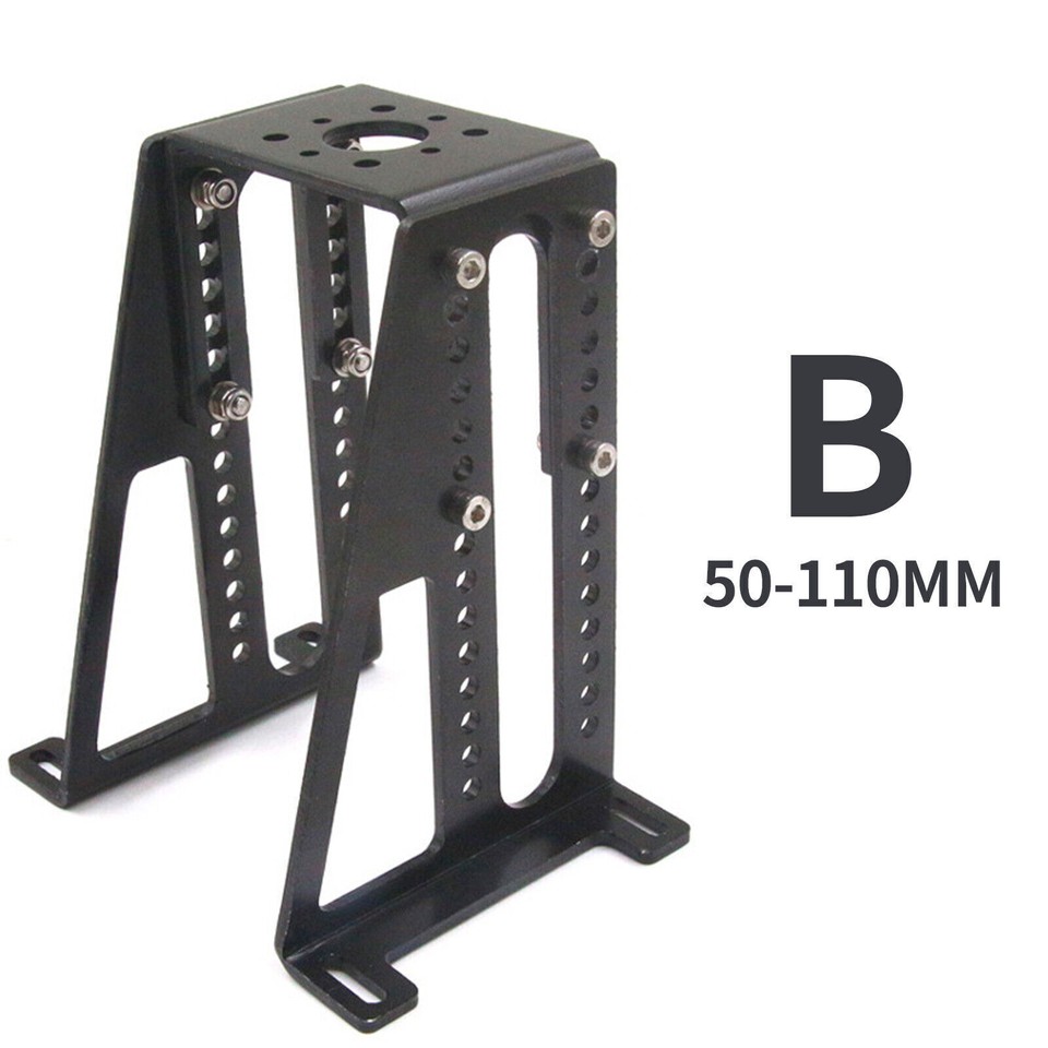 Adjustable Aluminum RC Motor Mount Bracket for Fixed Wing Drone DIY ...