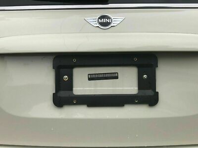Rear License Plate Holder Mounting Bracket for MINI COOPER + 6 Screws ...