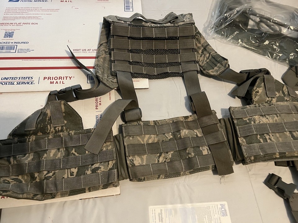 Air Force H-GEAR HARNESS Rig Chest Vest Tiger RIG MOLLE M/L | eBay