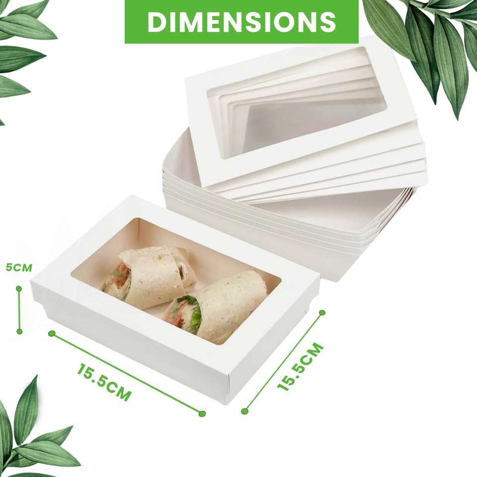 Window Gift Boxes with Window Cardboard Birthday Box Wedding Wrapping ...