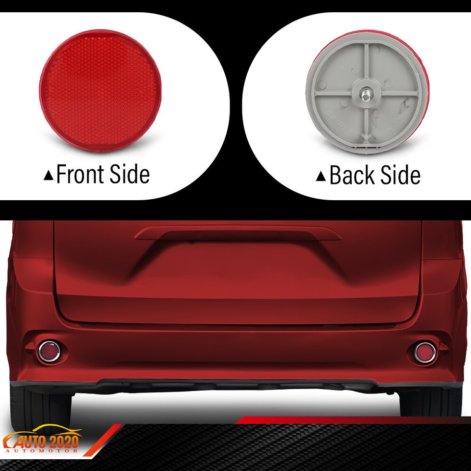 Bumper Reflector Rear Fit For 2011-2020 Toyota Sienna Driver OR ...