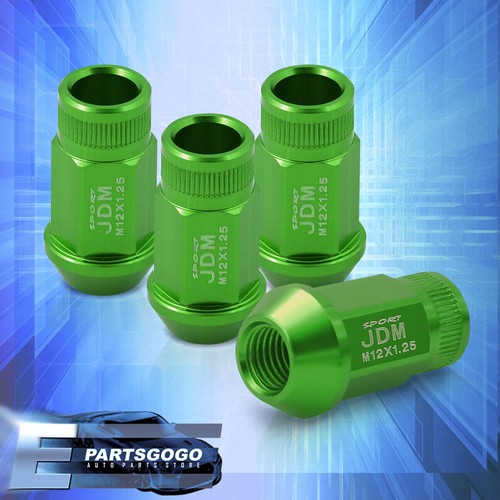 JDM Sport 4PCS M12x1.25mm Performance Open Aluminum Wheel Rims Lug Nuts ...