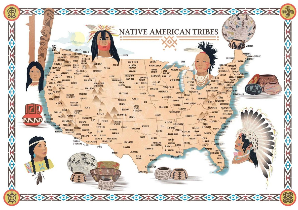 Map Of Indians Living In Indiana Indian Villages": The Story Behind A