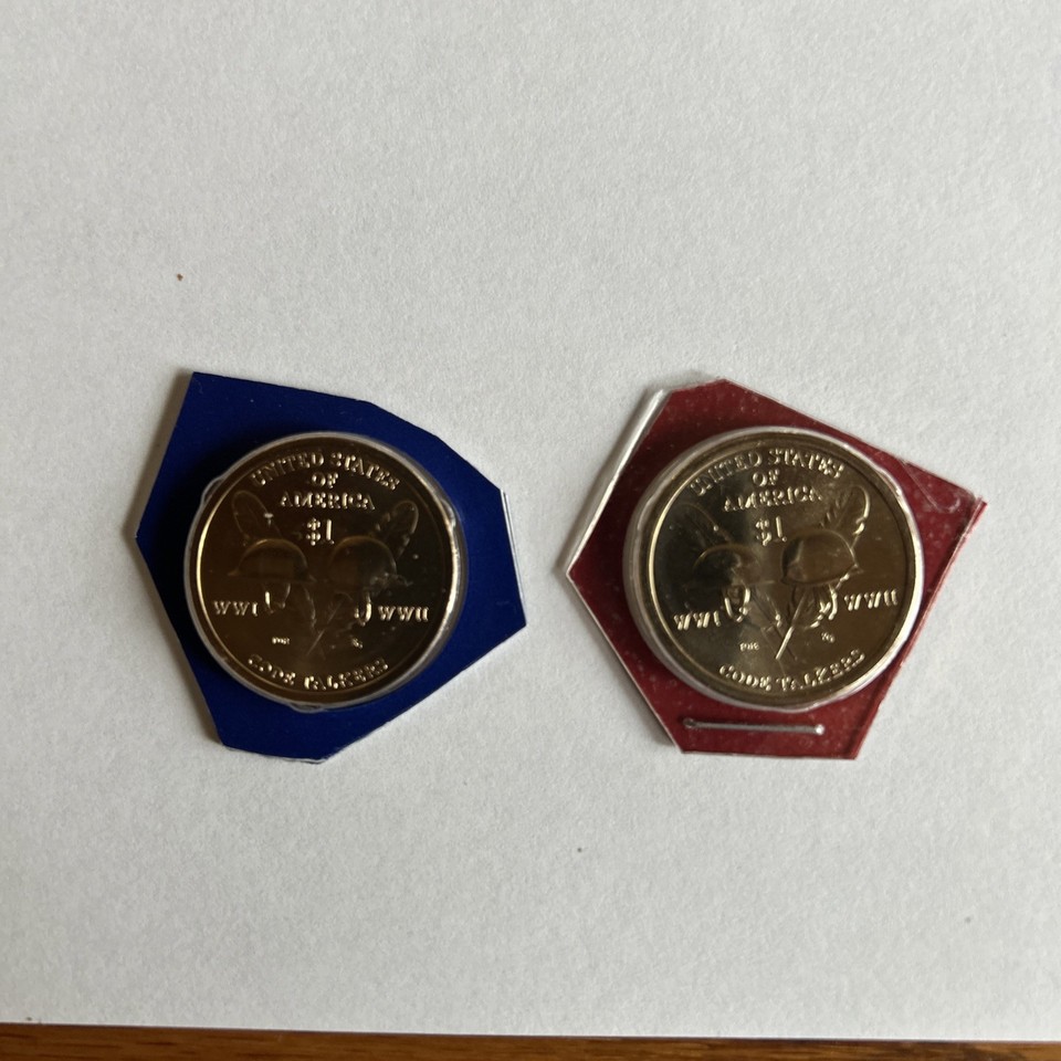 2016 P&D Code Talkers Sacagawea Native American Dollar From Mint Set | eBay