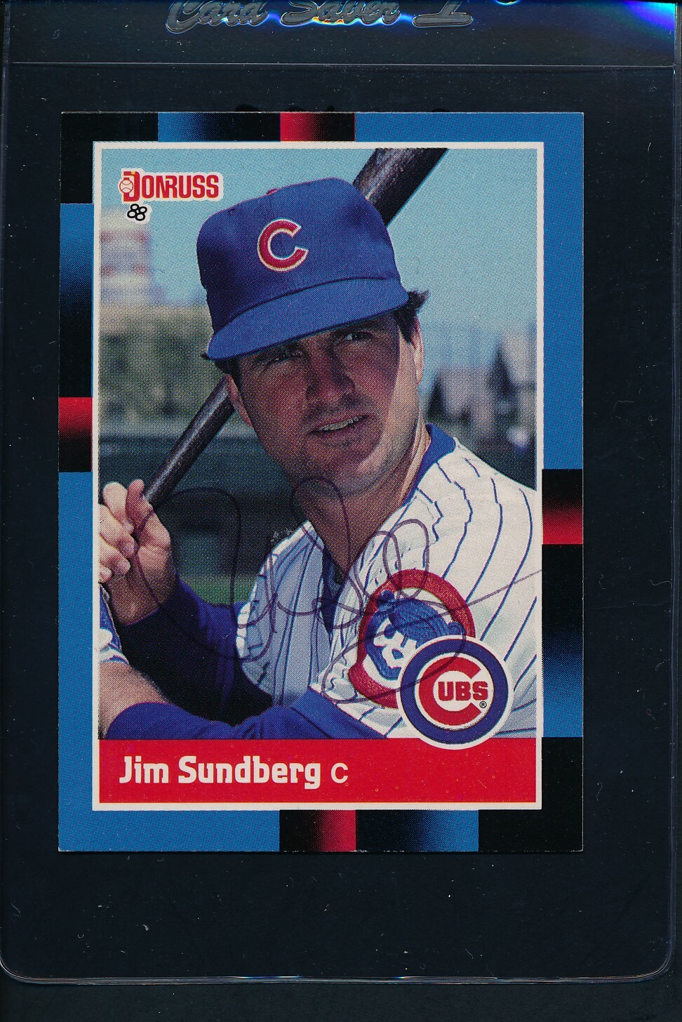 1988 Donruss #488 Jim Sundberg Chicago Cubs Signed Auto *24499 | eBay