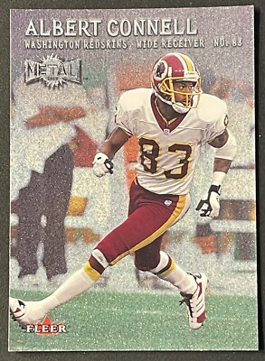 2000 Metal Football Card #147 Albert Connell Washington Redskins | eBay