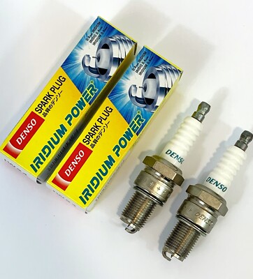 DENSO IRIDIUM IW27 X2 SPARK PLUG NEW - X30 KART ROTAX EVO MAX ...