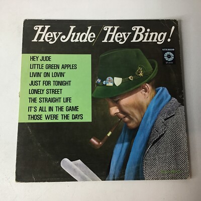 Hey Jude Hey Bing Jimmy Bowen Orchestra LP Records Vinyl Album SP-4008 ...