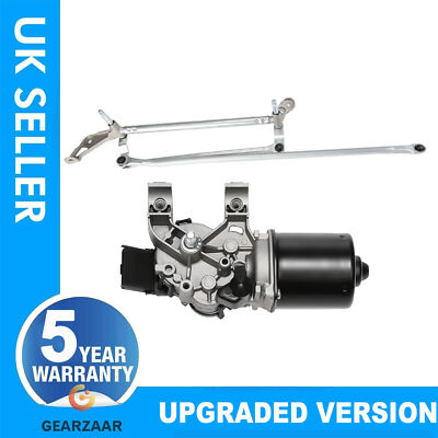 Front Windscreen Window Wiper Motor And Linkage Rods For Renault Clio ...