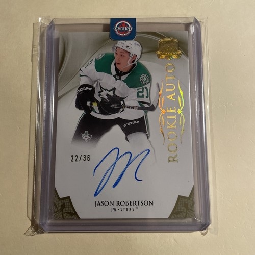 2020-21 The Cup Rookie Auto Gold #137 Jason Robertson Dallas Stars /36 ...