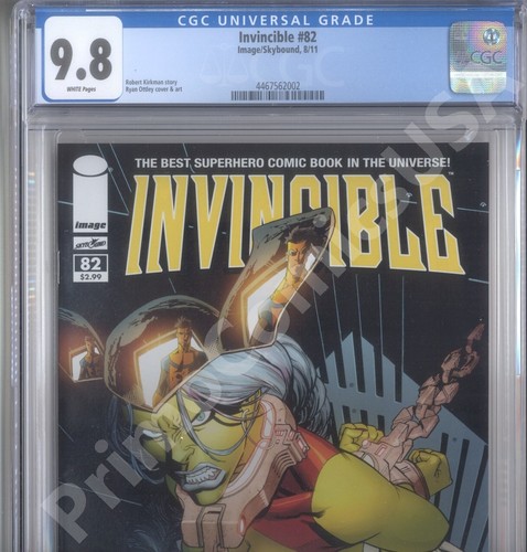 PRIMO: INVINCIBLE #82 Kirkman Image comics CGC 9.8 NM/MT | eBay