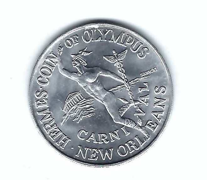 1979 HEADLESS HORSEMAN LEGEND OF SLEEPY HOLLOW SILVER ALUM COIN TOKEN ...