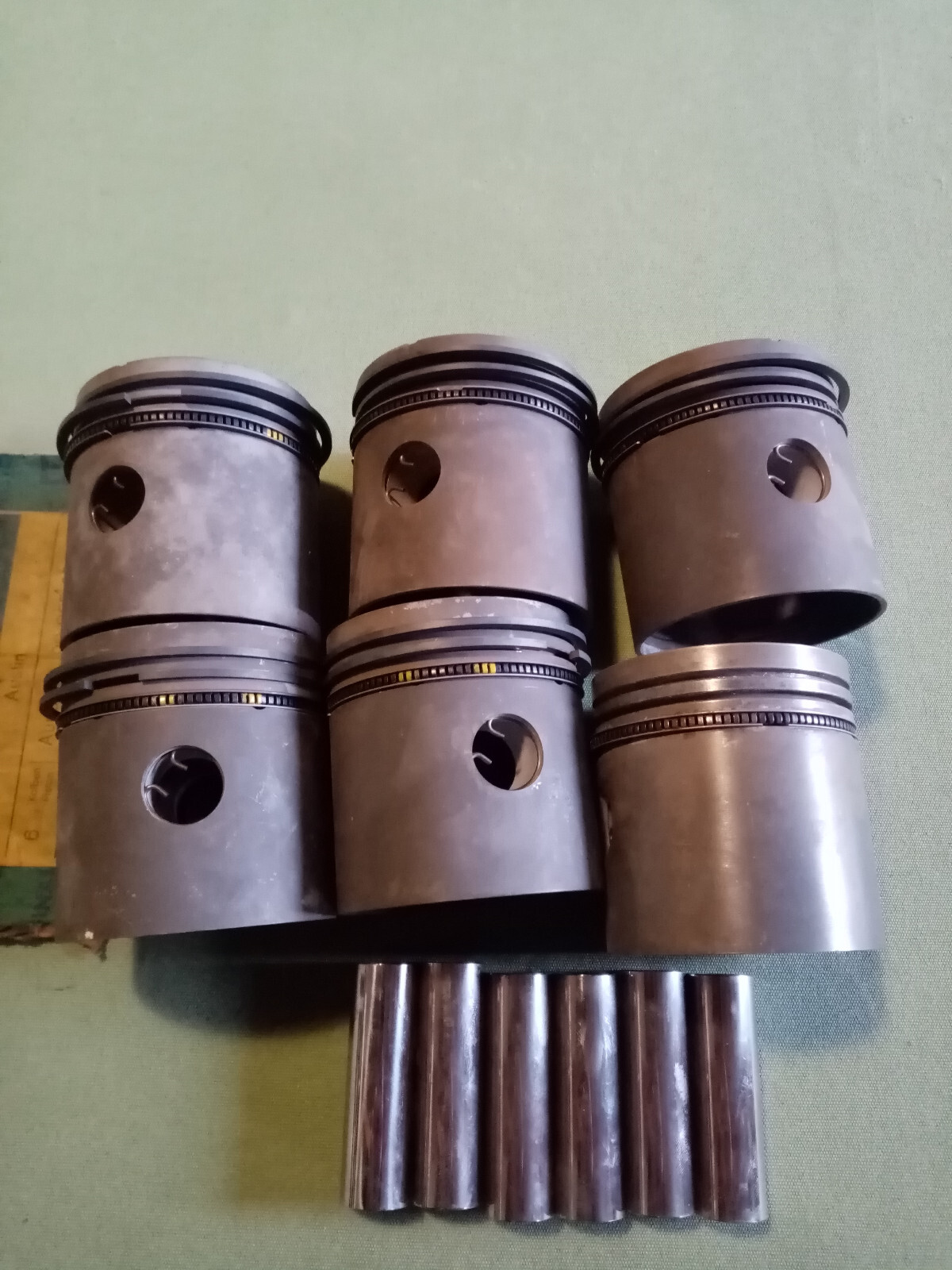 AUSTIN HEALEY MKIII Jeu de 6 pistons avec axes et segments | eBay