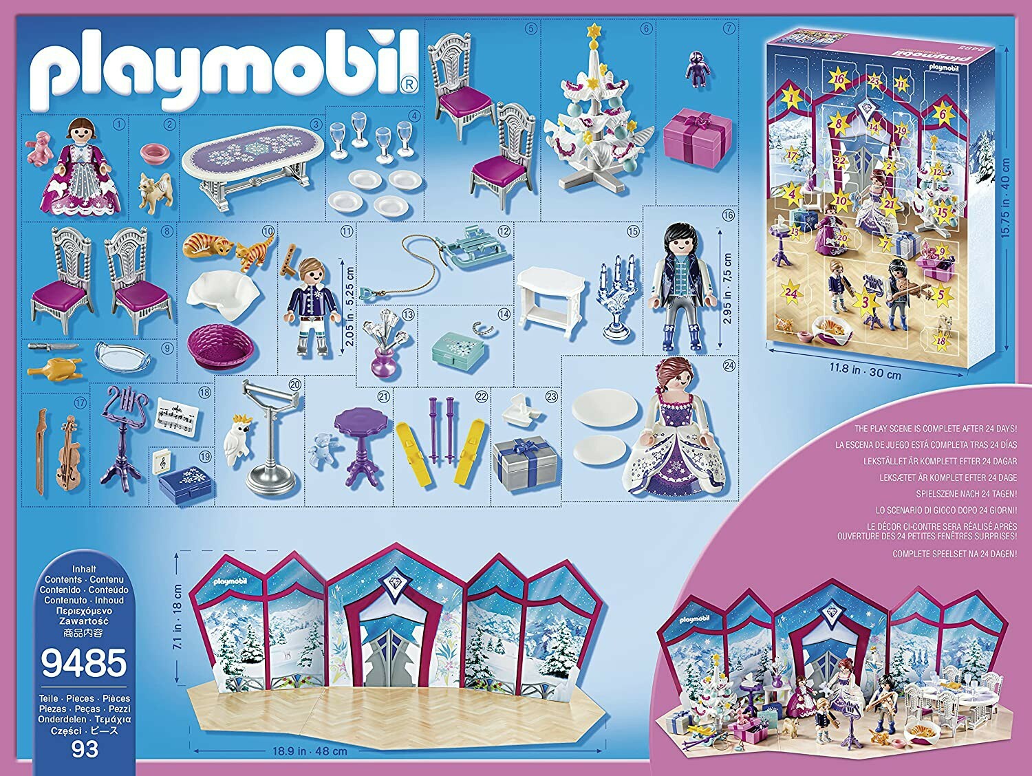 BRAND NEW!! ***Playmobil Christmas Advent Calendar Christmas Ball 9485 ...