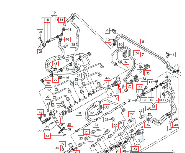Audi 057130764L Genuine OEM Fuel Pressure Regulator for sale online | eBay