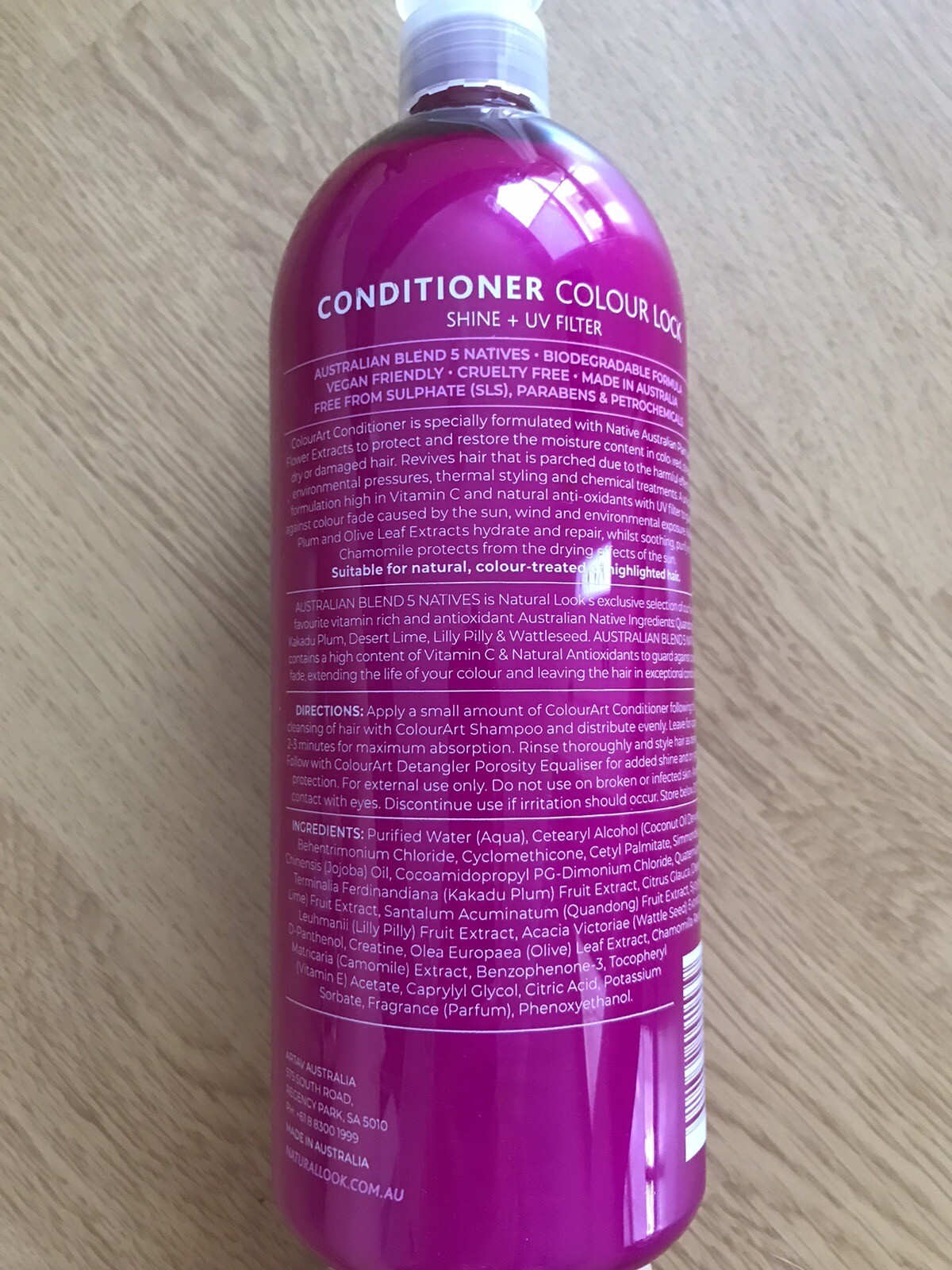Colour Art Conditioner Colour Lock.Kakadu Plum, Olive Leaf Extract and ...