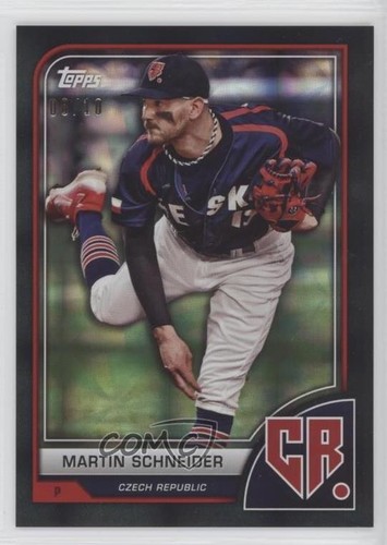 2023 Topps World Baseball Classic Black Diffractor Foil /10 Martin ...