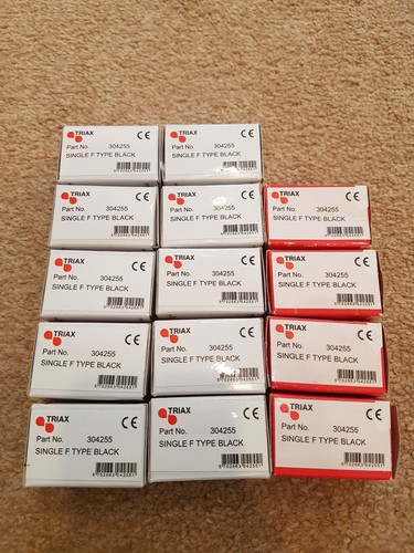 TRIAX single F Type black Module (part no. 304255) | eBay UK