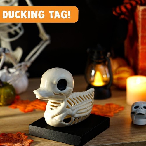 Halloween Skeleton Ducks Plastic Halloween Skeleton : _б Duck- Faux ...