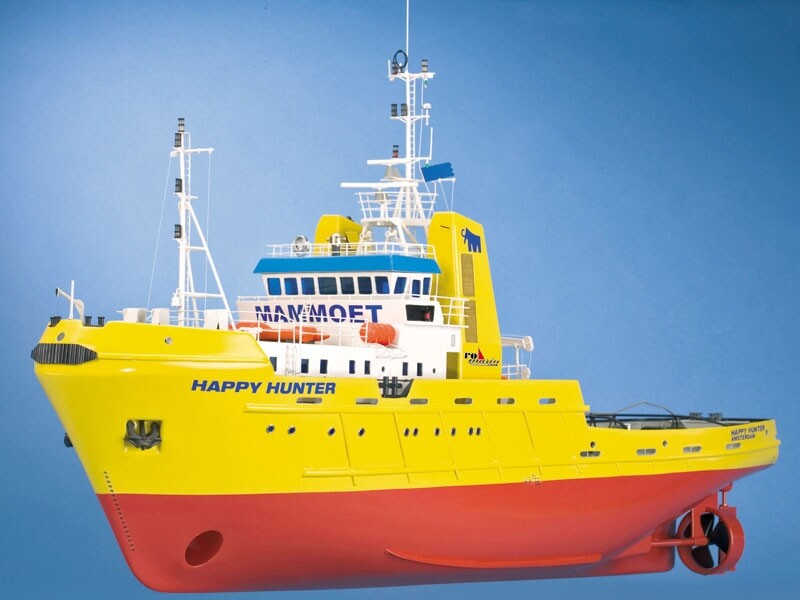 Happy Hunter Salvage Tug Boat with Fittings 1:50 Krick Robbe RC Model ...