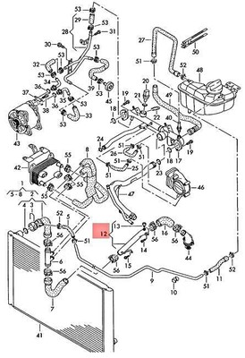 Genuine AUDI A4 Avant quattro S4 Cabrio A6 S6 A6L A8 Coolant Pipe ...