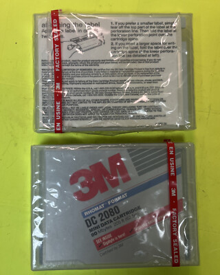 3M Mini Data Cartridge DC 2080 New (2Pcs) | eBay