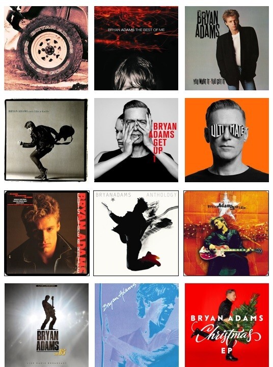 Bryan Adams Album