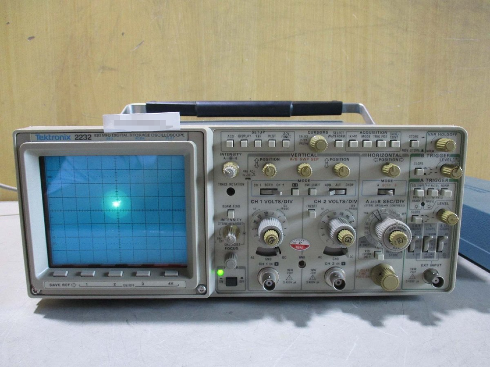 Tektronix 2232 100MHz Hybrid Oscilloscope Used Free Shipping from Japan ...