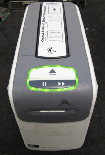 Zebra HC100 | Thermal Wristband Barcode Printer Ethernet HC100-3001 ...